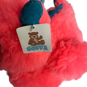 Goffa | Toys | Vintage Goffa Plush Duck Dragon Hot Pink And Blue Big ...
